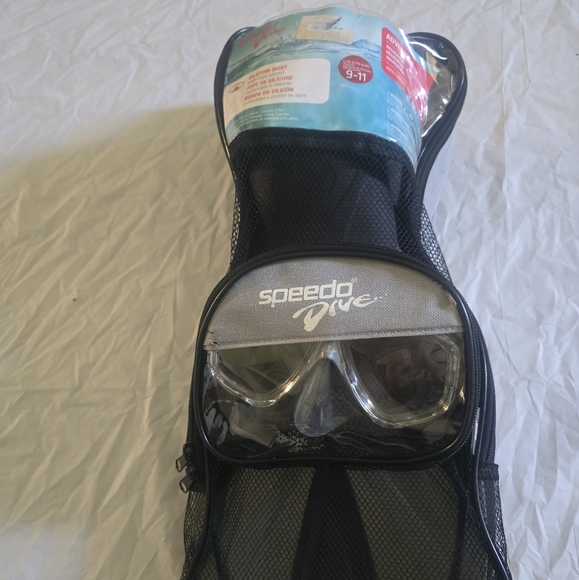 Speedo | Swim | Speedo Dive Adults Swim Set Black | Poshmark